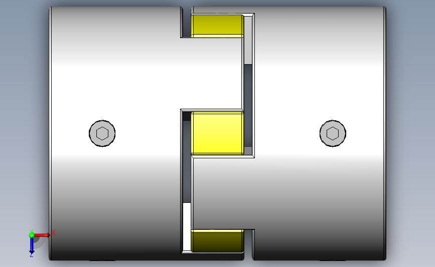 LK8系列 定位螺丝固定型梅花联轴器[LK8-95]_SOLIDWORKS 2018_模型图纸下载 – 懒石网