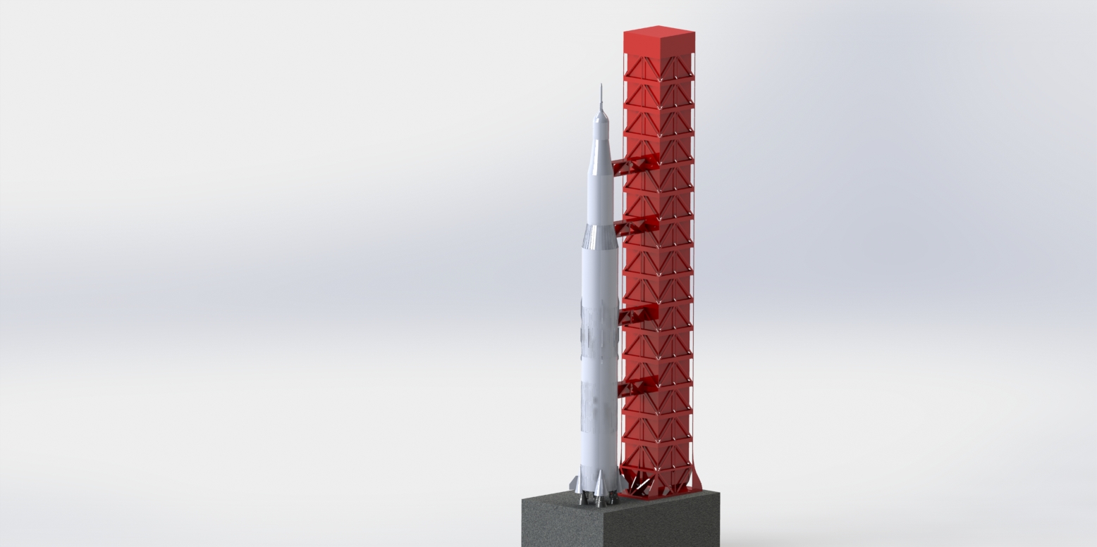 阿波罗11号solidworks 2020模型图纸免费下载 懒石网