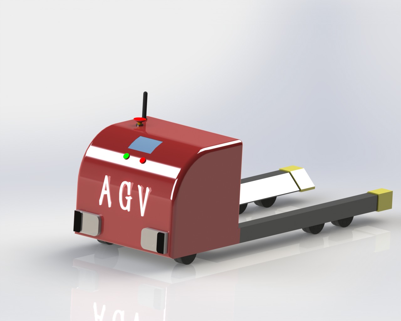 AGV小车_SOLIDWORKS_收费图纸_模型下载 – 懒石网
