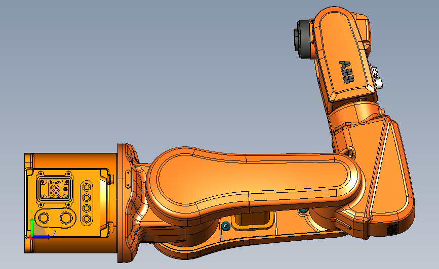 IRB120_3-58_IRC5_rev0机械手_IGES_模型图纸下载 – 懒石网