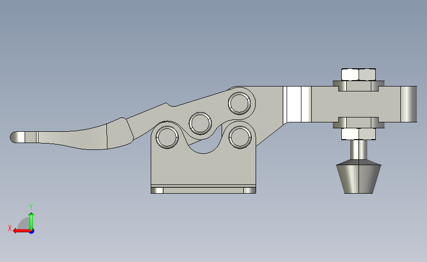 MC01 系列肘夹_STEP_模型图纸下载 – 懒石网