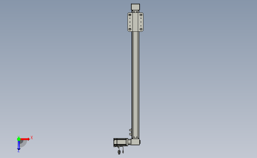 同步带模组 负载150kg 最长50米 PD12系列 直线模组 桁架机械手[PD12-150-1100L-1KB-NR-M80-C3N]_STEP_模型图纸下载 – 懒石网