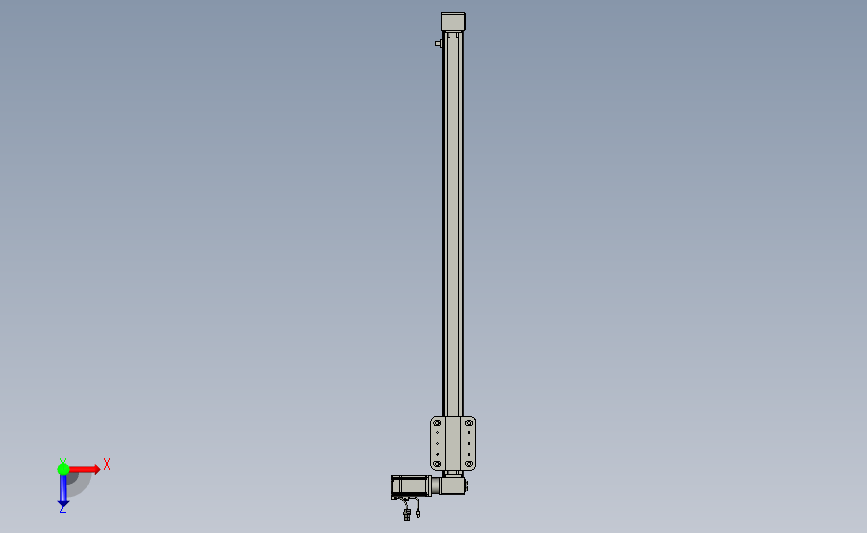 同步带模组 负载150kg 最长50米 PD12系列 直线模组 桁架机械手[PD12-150-1400L-1KB-NR-M80-C3N]_STEP_模型图纸下载 – 懒石网