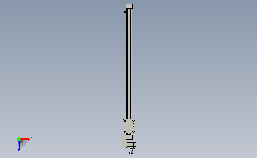 同步带模组 负载150kg 最长50米 PD12系列 直线模组 桁架机械手[PD12-150-1500L-1KB-MR-M80-C3N]_STEP_模型图纸下载 – 懒石网