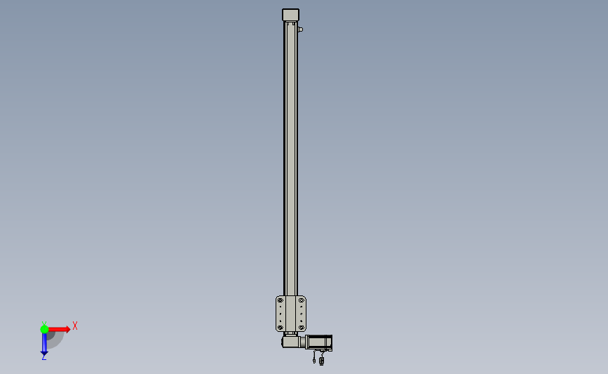 同步带模组 负载150kg 最长50米 PD12系列 直线模组 桁架机械手[PD12-150-1500L-1KB-NL-M80-C3N]_STEP_模型图纸下载 – 懒石网