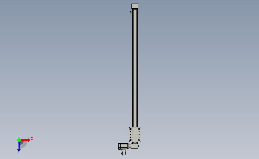 同步带模组 负载150kg 最长50米 PD12系列 直线模组 桁架机械手[PD12-150-1600L-1KB-NR-M80-C3N]_STEP_模型图纸下载 – 懒石网
