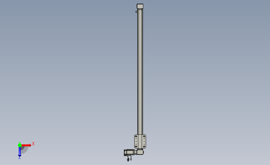 同步带模组 负载150kg 最长50米 PD12系列 直线模组 桁架机械手[PD12-150-1800L-1KB-NR-M80-C3N]_STEP_模型图纸下载 – 懒石网