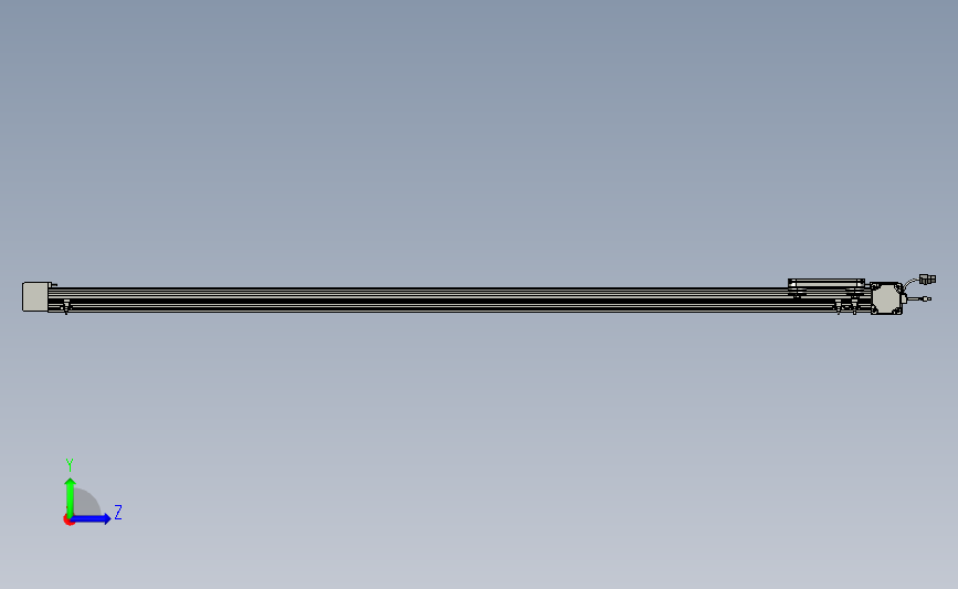 同步带模组 负载150kg 最长50米 PD12系列 直线模组 桁架机械手[PD12-150-1900L-1KB-NR-M80-C3N]_STEP_模型图纸下载 – 懒石网