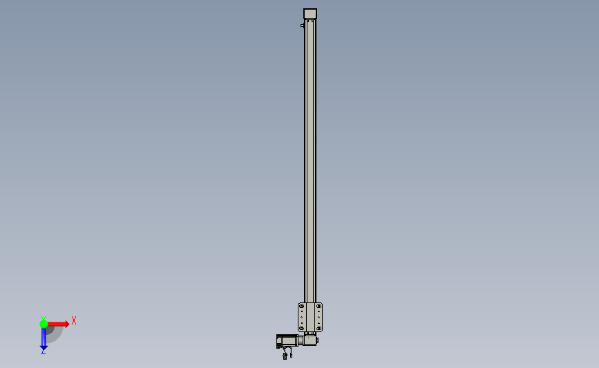 同步带模组 负载150kg 最长50米 PD12系列 直线模组 桁架机械手[PD12-150-1900L-1KB-NR-M80-C3N]_STEP_模型图纸下载 – 懒石网