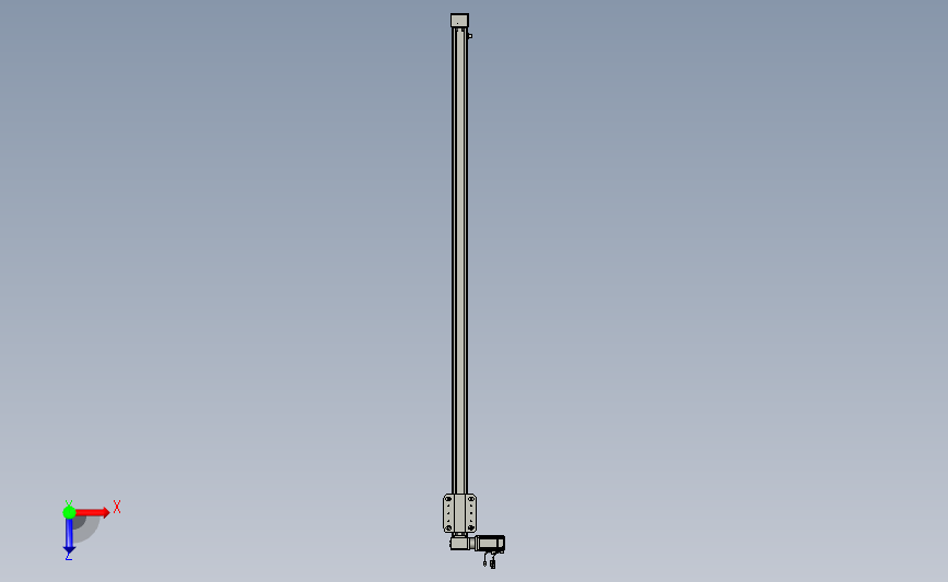 同步带模组 负载150kg 最长50米 PD12系列 直线模组 桁架机械手[PD12-150-2400L-1KB-NL-M80-C3N]_STEP_模型图纸下载 – 懒石网