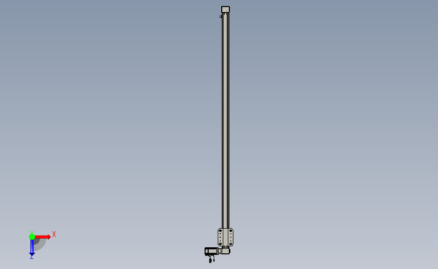 同步带模组 负载150kg 最长50米 PD12系列 直线模组 桁架机械手[PD12-150-2400L-1KB-NR-M80-C3N]_STEP_模型图纸下载 – 懒石网