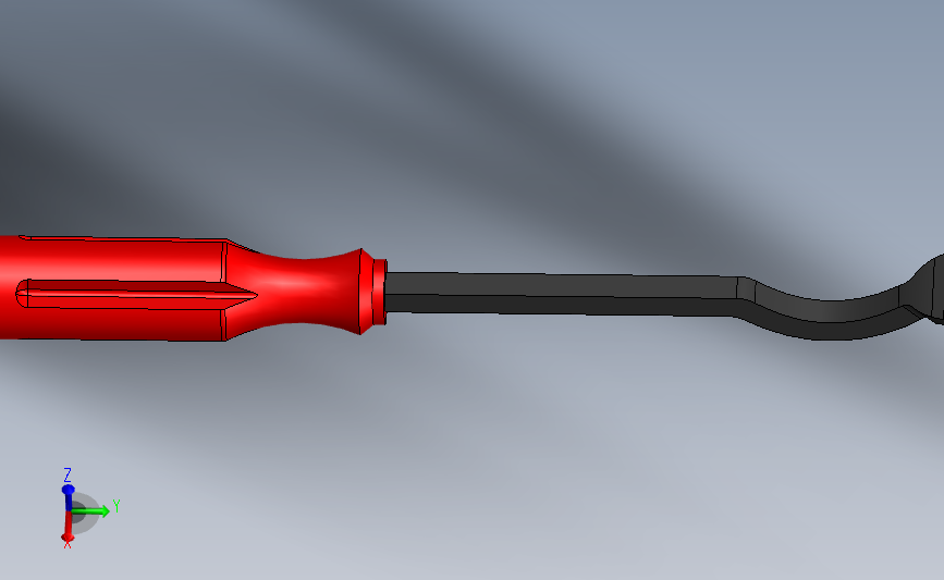 门板扣起子 Solidworks 2010 模型图纸下载 懒石网