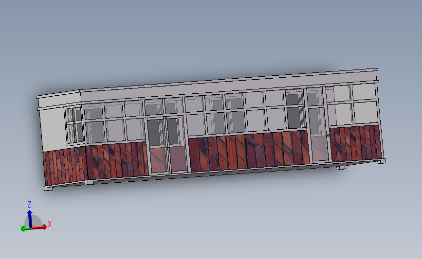 活动板房 Solidworks 2012 模型图纸下载 懒石网