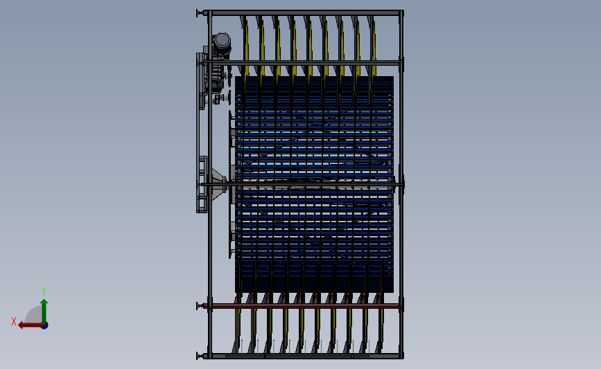 螺旋冷却塔_SOLIDWORKS 2018_模型图纸下载 – 懒石网