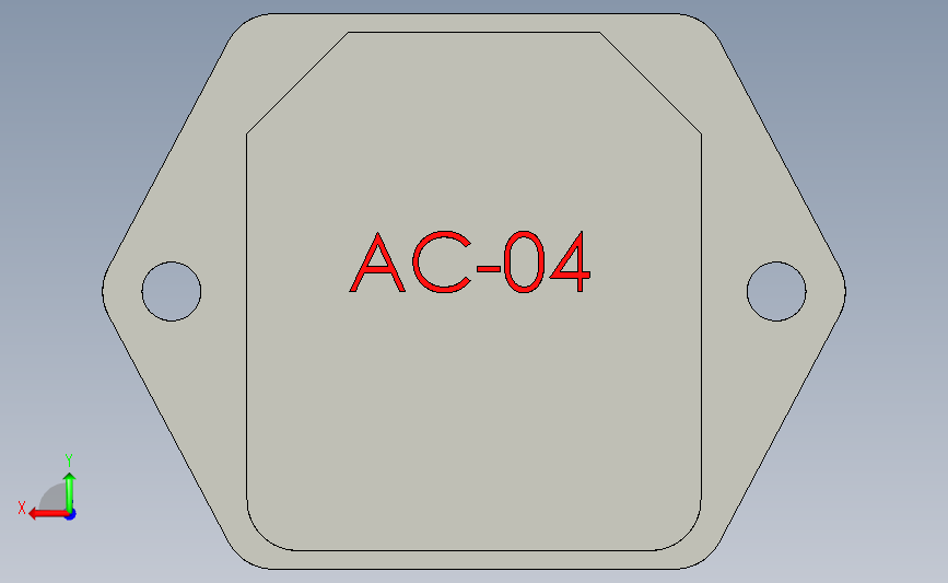 AC-04电源插座(带保险)_IGES_模型图纸下载 – 懒石网
