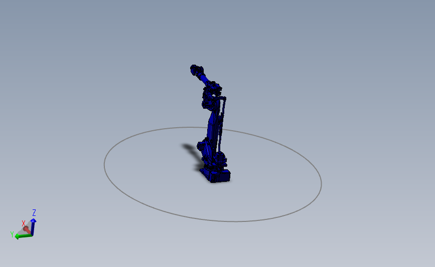 Ms165安川机器人 Solidworks 2014 模型图纸下载 懒石网