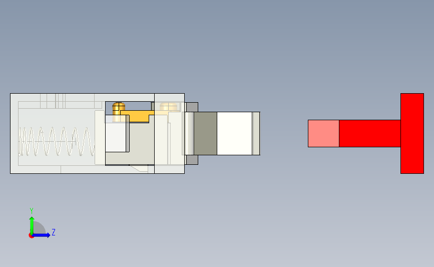 微型按压自锁扣图纸_PROE_模型图纸下载 – 懒石网