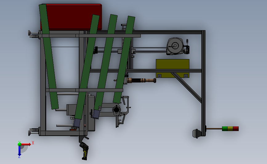 手动打螺丝机_SOLIDWORKS 2014_模型图纸下载 – 懒石网