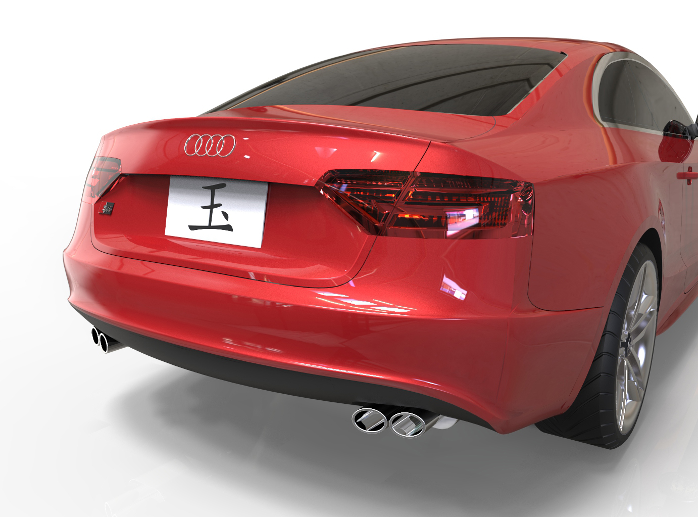 奥迪A5_SOLIDWORKS 2014_模型图纸下载 – 懒石网