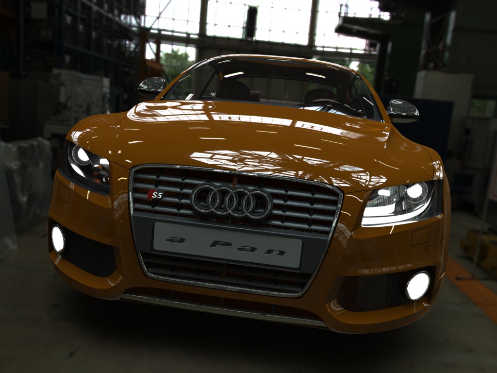 奥迪A5_SOLIDWORKS 2014_模型图纸下载 – 懒石网