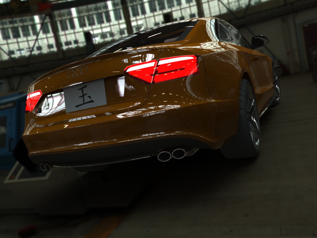 奥迪A5_SOLIDWORKS 2014_模型图纸下载 – 懒石网