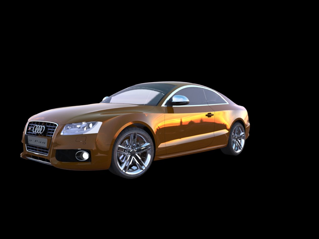 奥迪A5_SOLIDWORKS 2014_模型图纸下载 – 懒石网