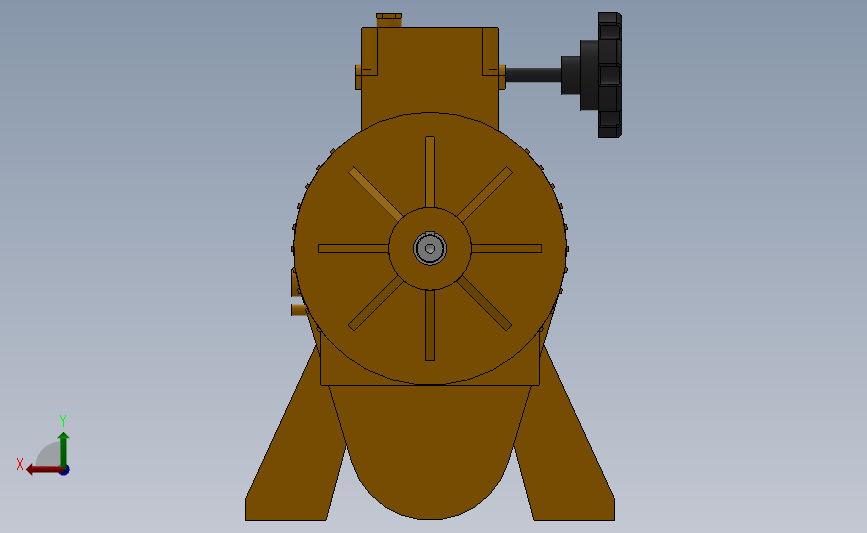 MB-2C单级卧式轴输入齿轮减速机[MBW40-2C]_SOLIDWORKS 2021_模型图纸下载 – 懒石网