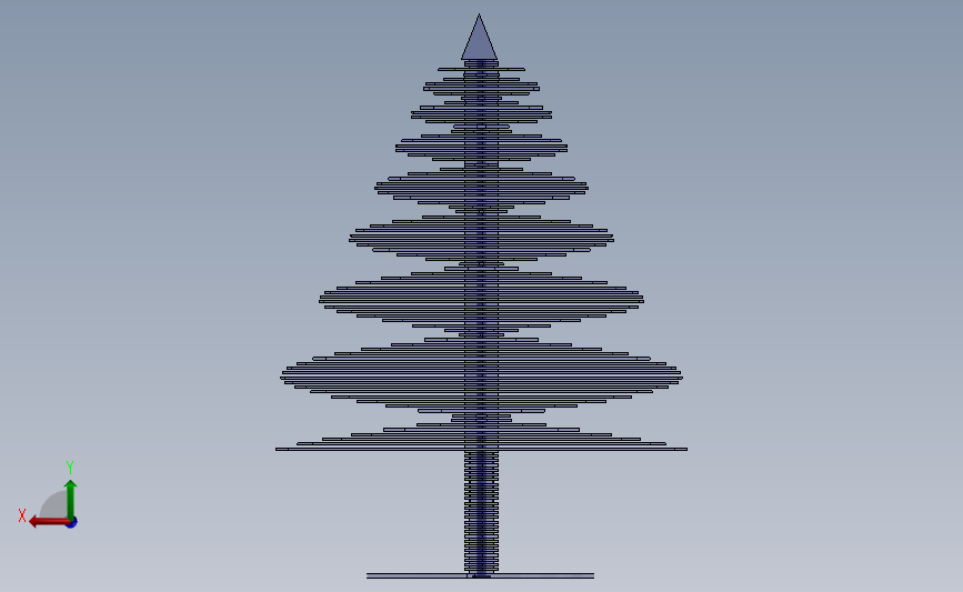 Christmas 圣诞树_SOLIDWORKS 2020_模型图纸下载 – 懒石网