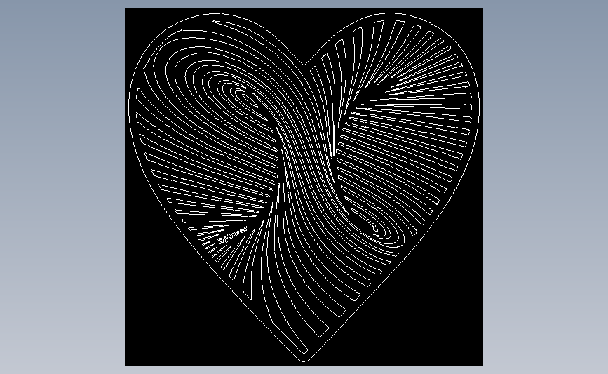 心脏3D旋转_AutoCAD 2000_模型图纸下载 – 懒石网