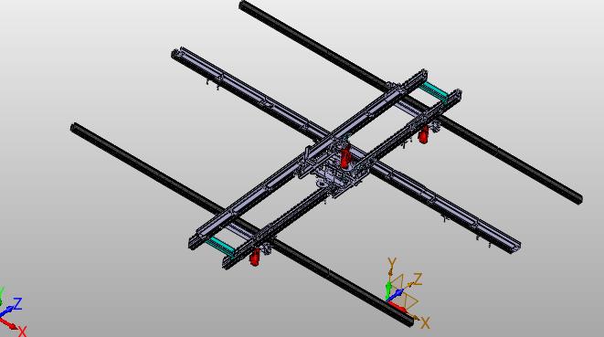eepos导轨XY平面自动行走_STEP_模型图纸下载 – 懒石网