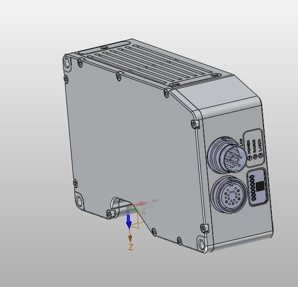 LMI视觉2420A激光线扫相机_STEP_模型图纸下载 – 懒石网