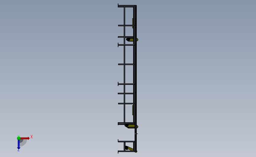 带横移移栽分流的滚筒线 Solidworks 2020 模型图纸下载 懒石网