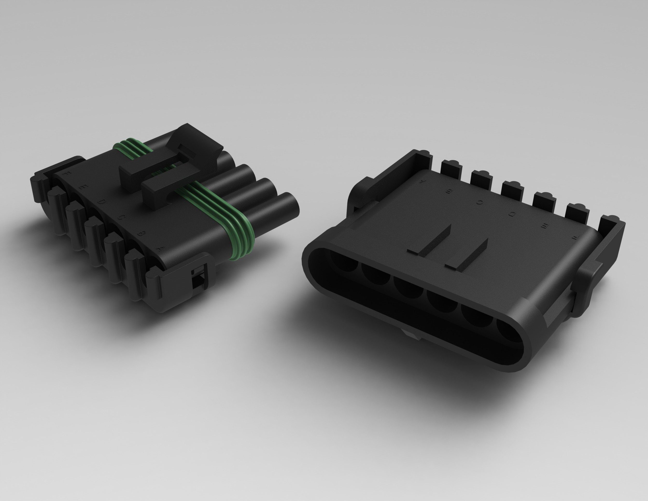 连接器_SOLIDWORKS 2016_模型图纸下载 – 懒石网