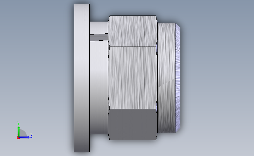 2型非金属嵌件六角锁紧螺母组件M12_SOLIDWORKS 2014_模型图纸下载 – 懒石网