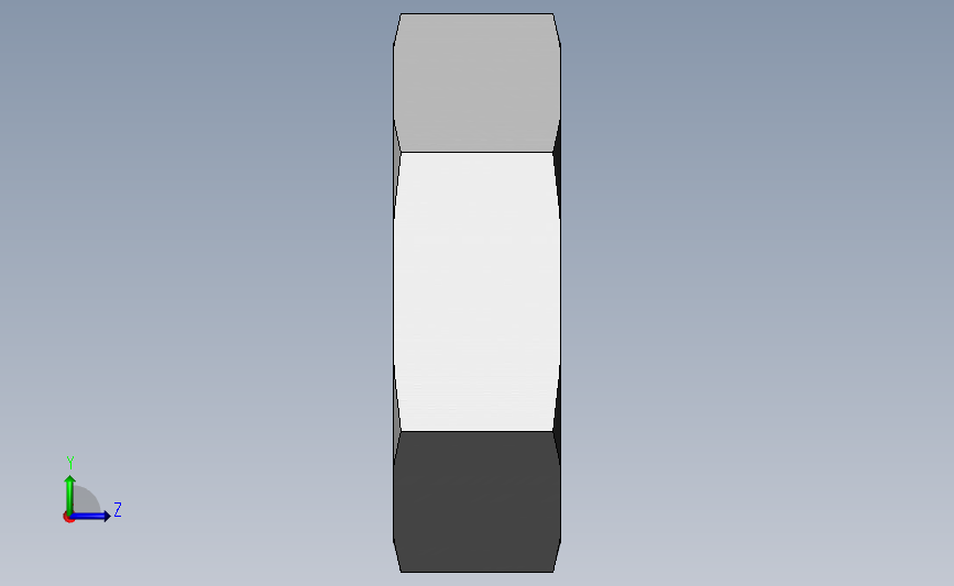 六角薄螺母M12_SOLIDWORKS 2014_模型图纸下载 – 懒石网