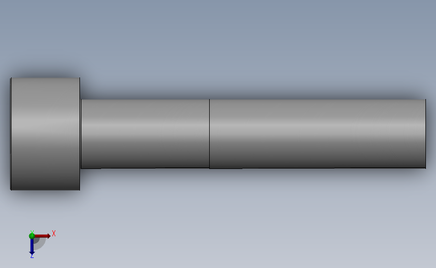 内六角圆柱头螺钉M8X40_SOLIDWORKS 2014_模型图纸下载 – 懒石网