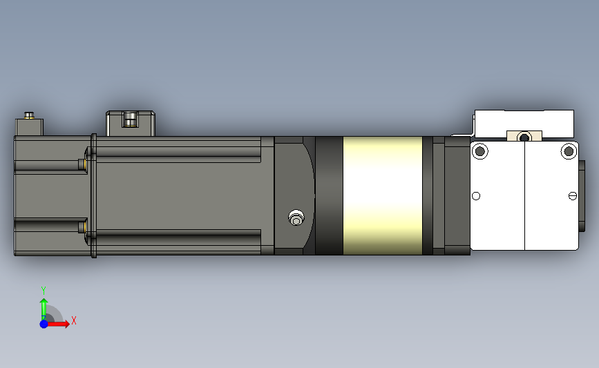 欧规皮带滑台模组M55-100-L-D-K3-M400W-N-S3_STEP_模型图纸下载 – 懒石网