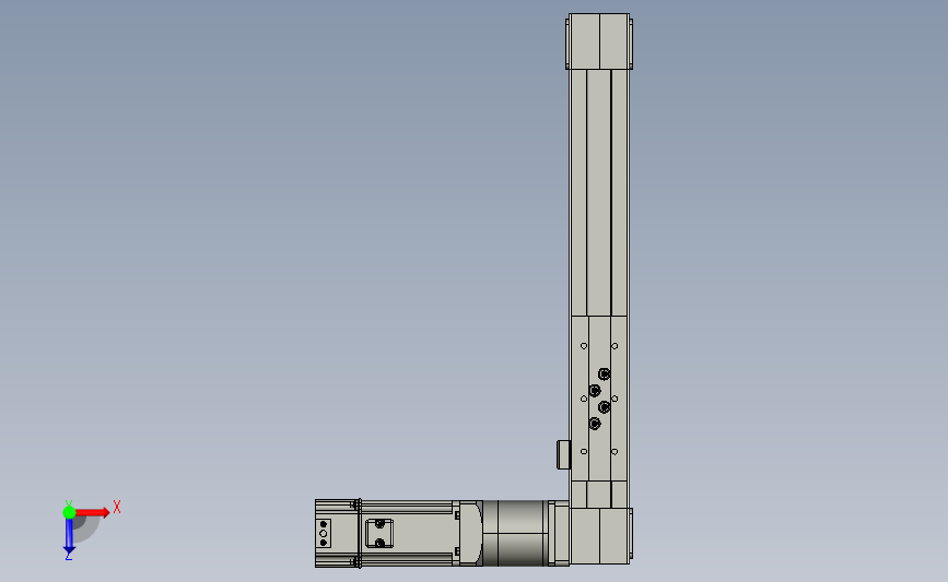 欧规皮带滑台模组M55-200-L-D-K3-M400W-N-S3_STEP_模型图纸下载 – 懒石网