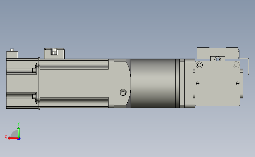 欧规皮带滑台模组M55-360-R-D-K3-M400W-N-S3_STEP_模型图纸下载 – 懒石网