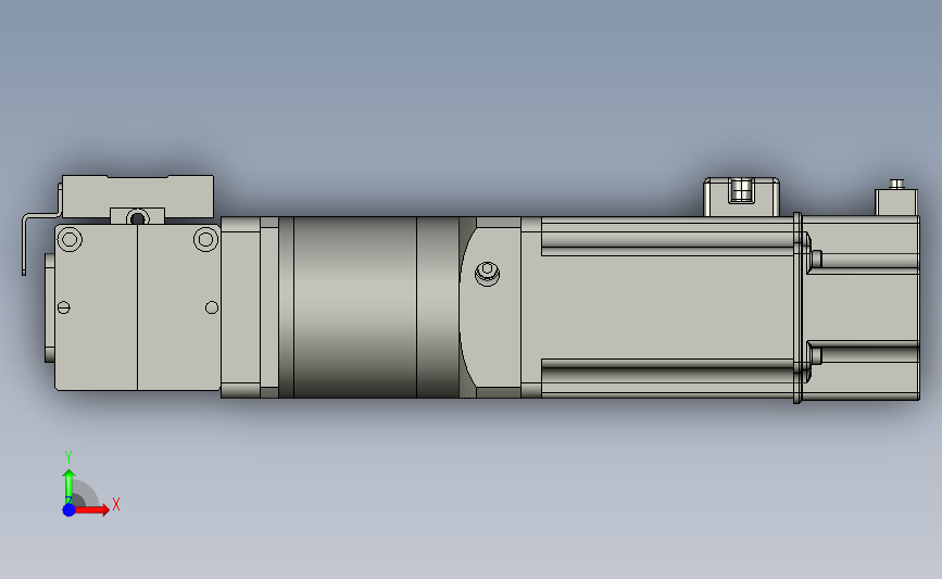 欧规皮带滑台模组M55-360-R-D-K3-M400W-N-S3_STEP_模型图纸下载 – 懒石网