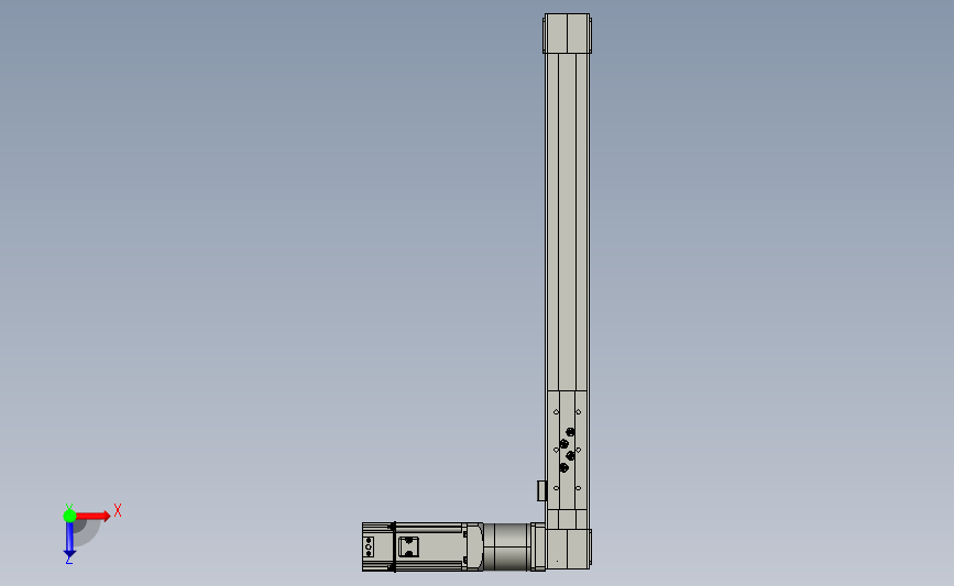 欧规皮带滑台模组M55-400-L-D-K3-M400W-N-S3_STEP_模型图纸下载 – 懒石网