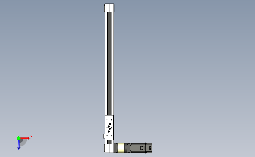 欧规皮带滑台模组M55-600-R-D-K3-M400W-N-S3_STEP_模型图纸下载 – 懒石网