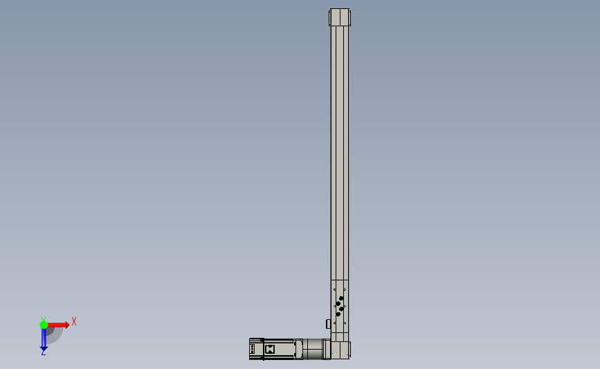 欧规皮带滑台模组M55-700-L-D-K3-M400W-N-S3_STEP_模型图纸下载 – 懒石网