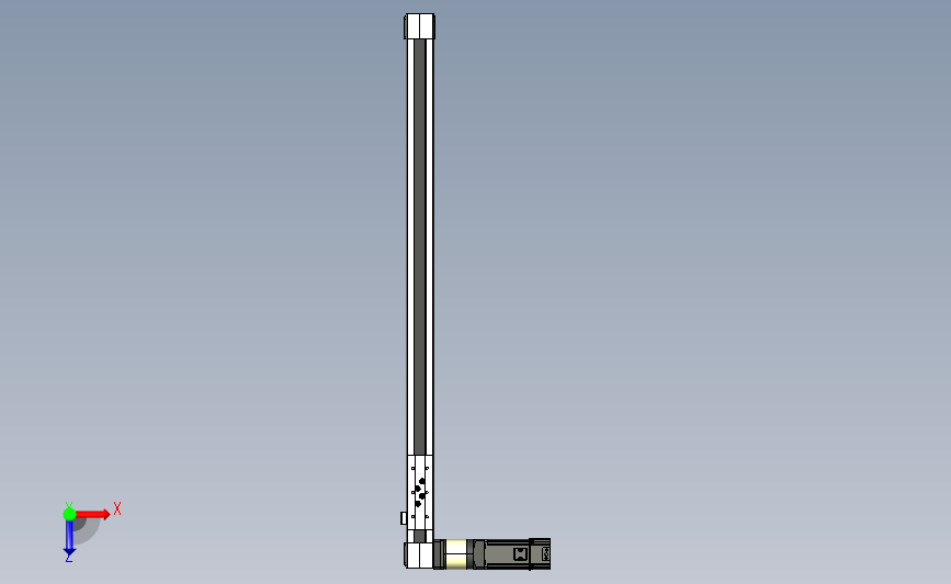 欧规皮带滑台模组M55-800-R-D-K3-M400W-N-S3_STEP_模型图纸下载 – 懒石网