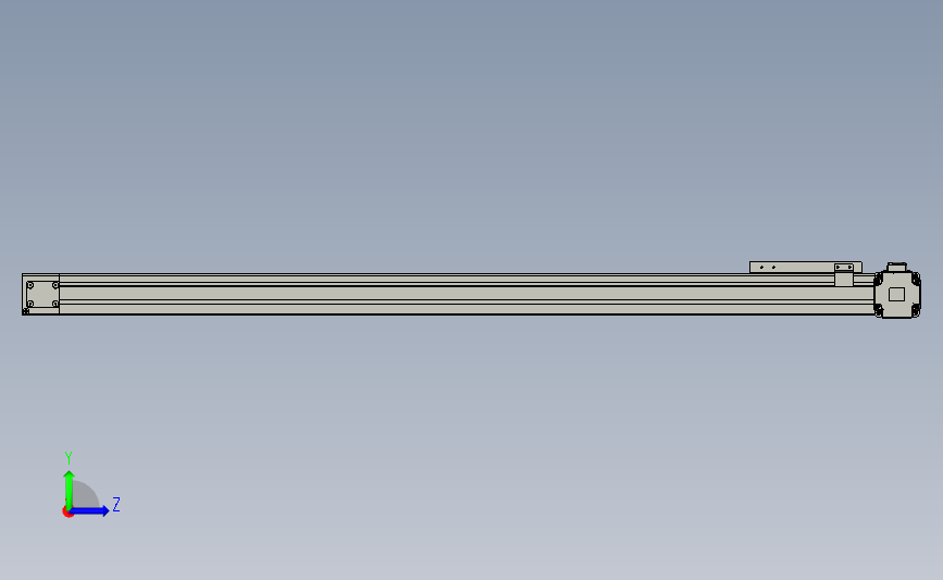欧规皮带滑台模组M55-900-L-D-K3-M400W-N-S3_STEP_模型图纸下载 – 懒石网