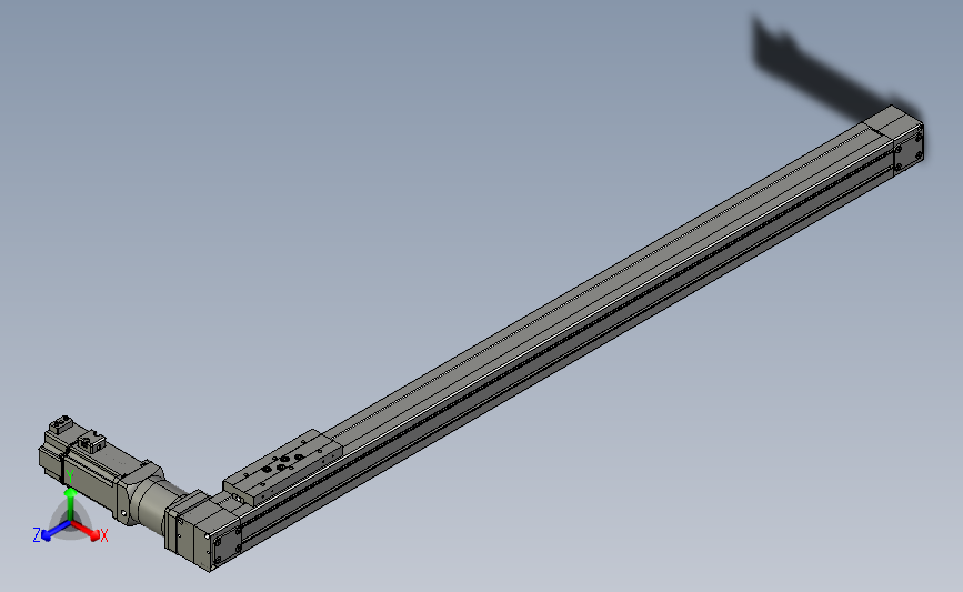 欧规皮带滑台模组M55-900-L-D-K3-M400W-N-S3_STEP_模型图纸下载 – 懒石网
