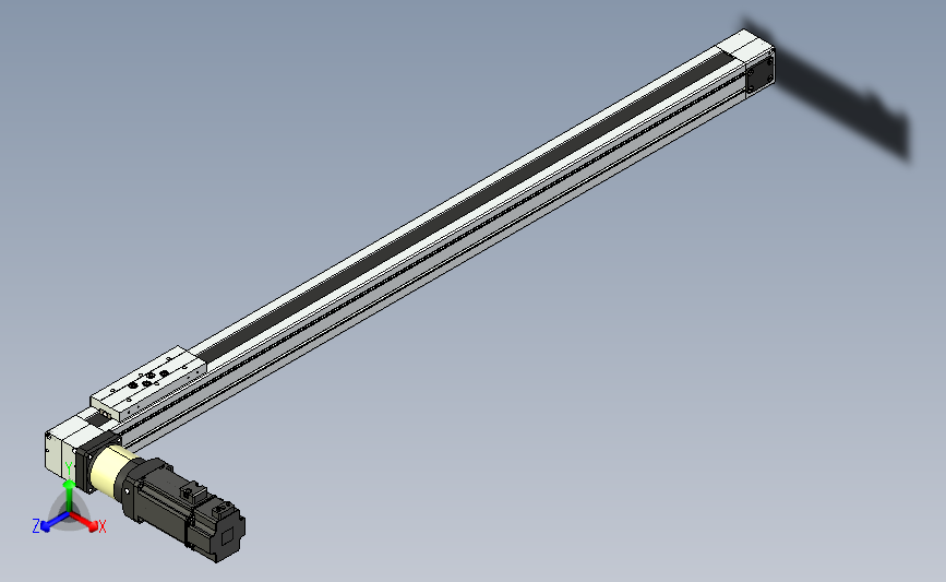 欧规皮带滑台模组M55-900-R-D-K3-M400W-N-S3_STEP_模型图纸下载 – 懒石网