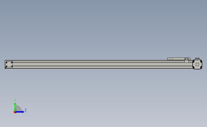 欧规皮带滑台模组M55-1000-L-D-K3-M400W-N-S3_STEP_模型图纸下载 – 懒石网