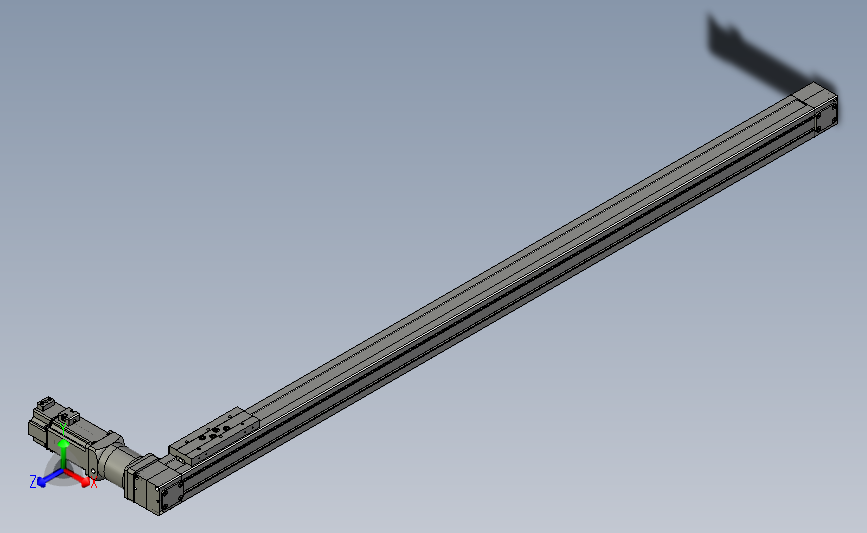 欧规皮带滑台模组M55-1200-L-D-K3-M400W-N-S3_STEP_模型图纸下载 – 懒石网