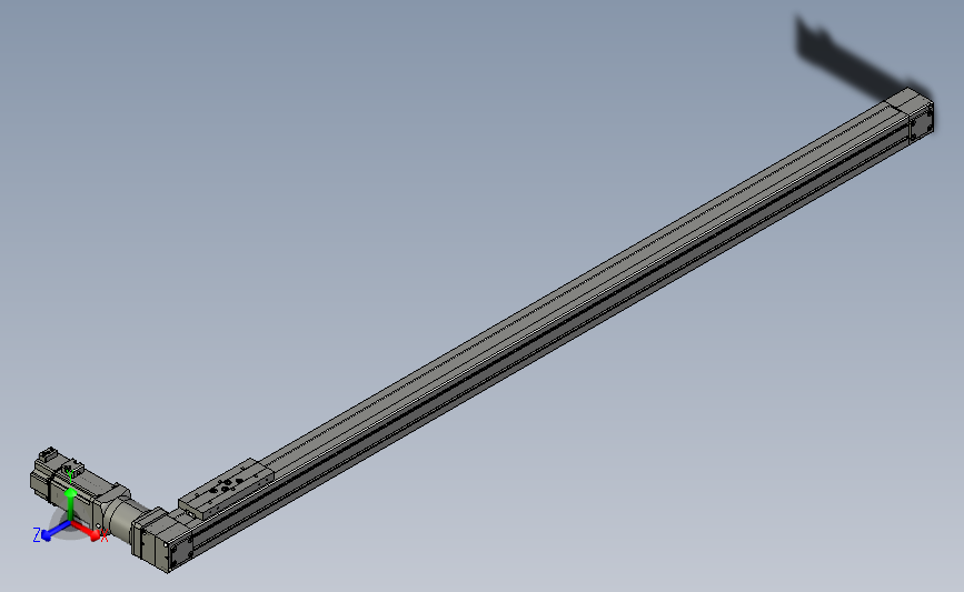 欧规皮带滑台模组M55-1300-L-D-K3-M400W-N-S3_STEP_模型图纸下载 – 懒石网